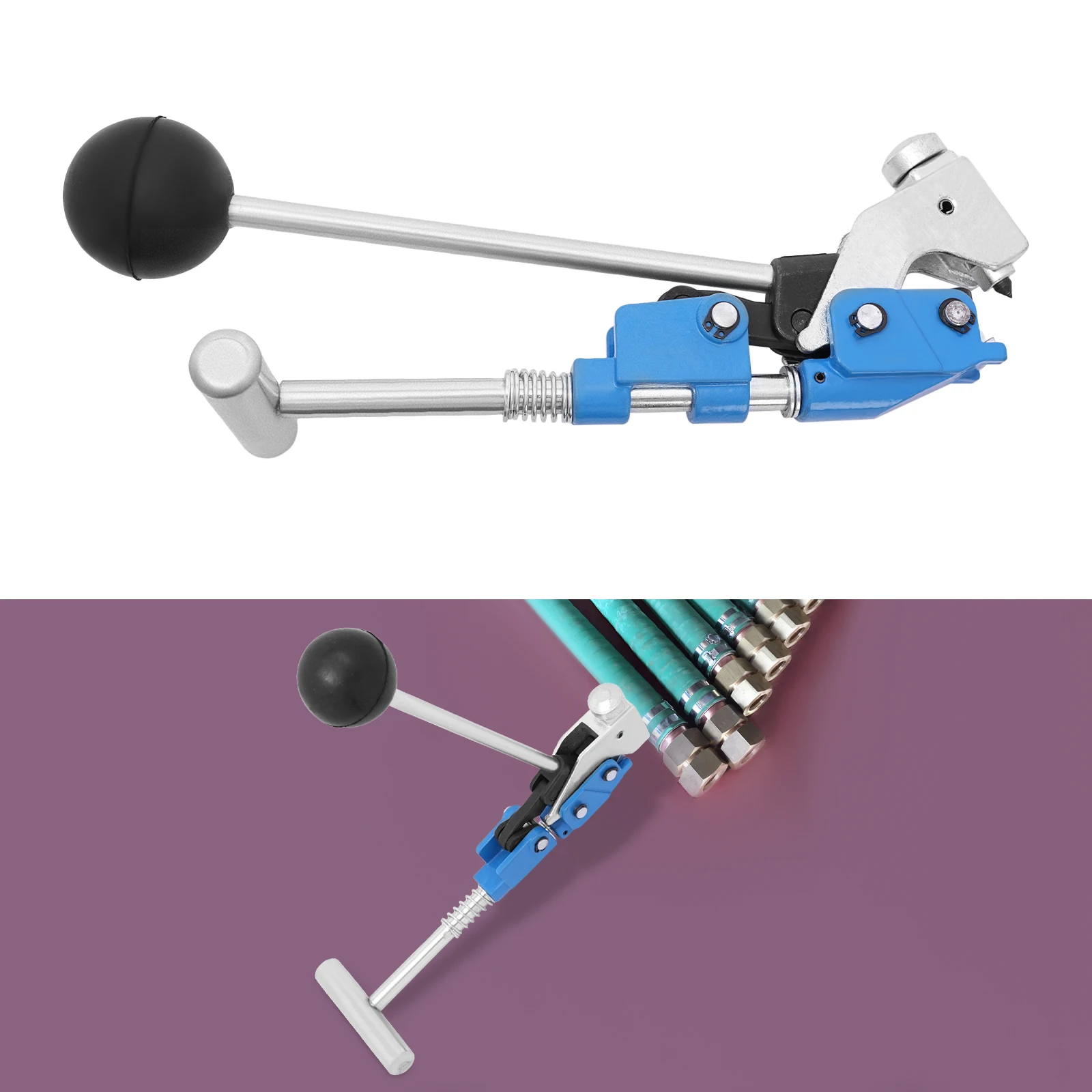 Alloy-Steel-Hand-Punch-Clamp-Tool-Punch-Clamp-Tool-Hose-Clamp-Banding ...