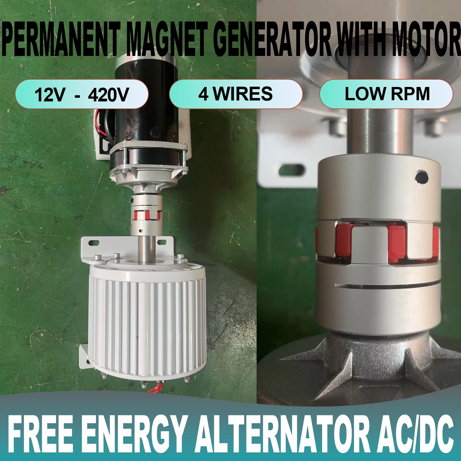 20KW 30KW 50KW 60KW Permanent Magnet Generator 220V 380V 20000W 50000W ...