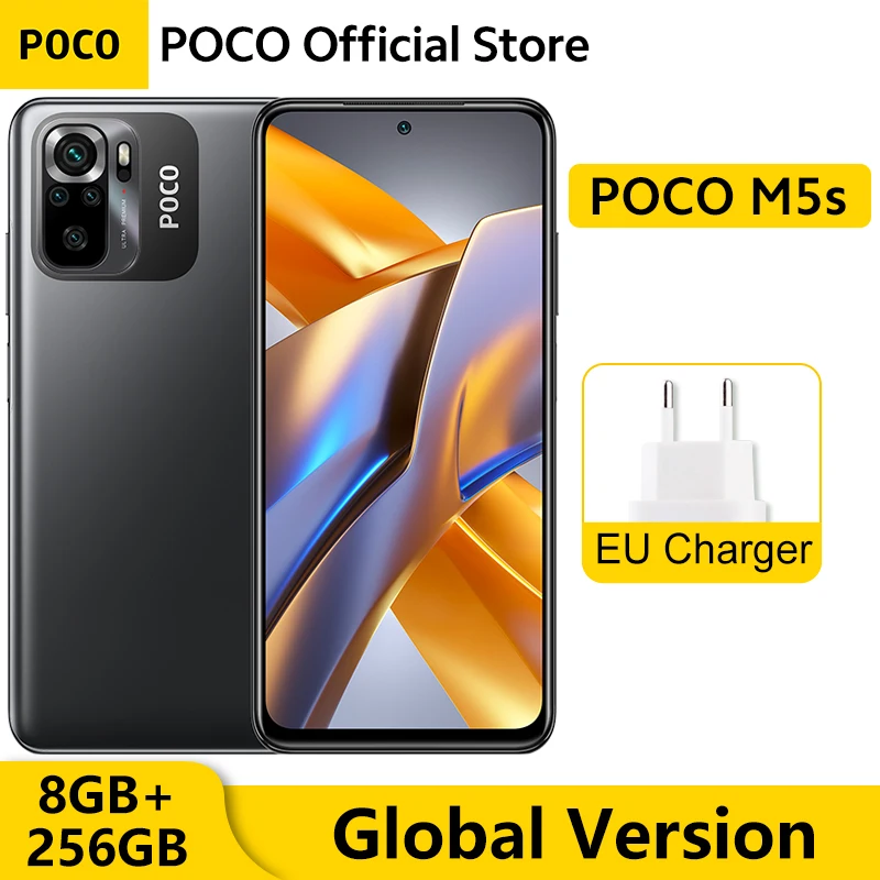 POCO-M5s-C-mera-Quad-NFC-8GB-256GB-64MP-Helio-G95-Octa-Core-Display ...