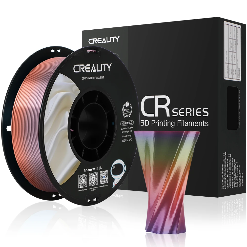 CREALITY CR-Silk Filament 1KG 1.75mm Printer Material Delicate and ...