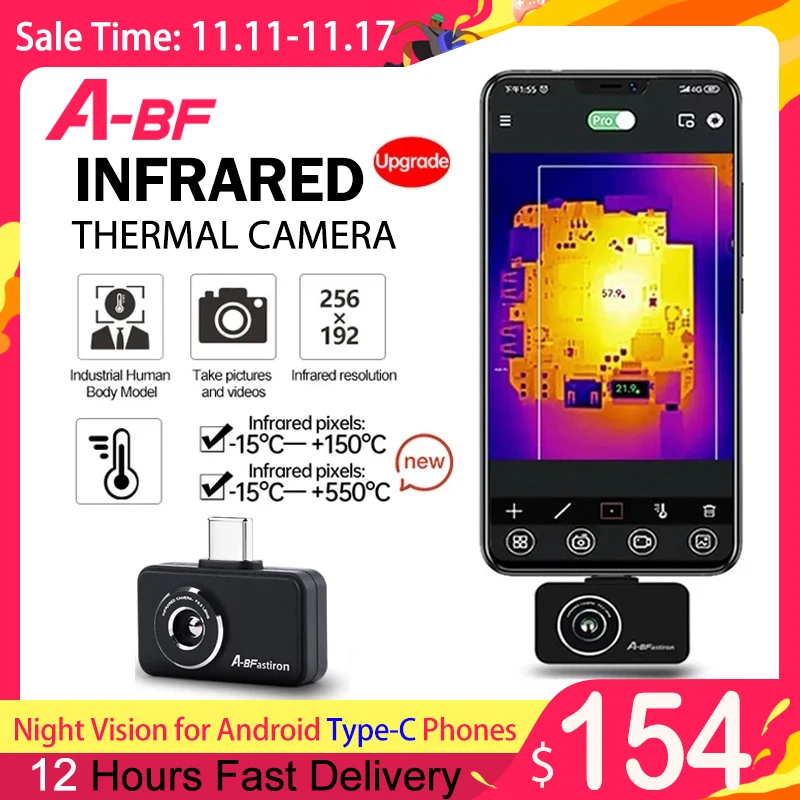 A-BF-RX-450-Subsitute-to-InfiRay-P2-cell-Phone-Thermal-Camera-Imager ...