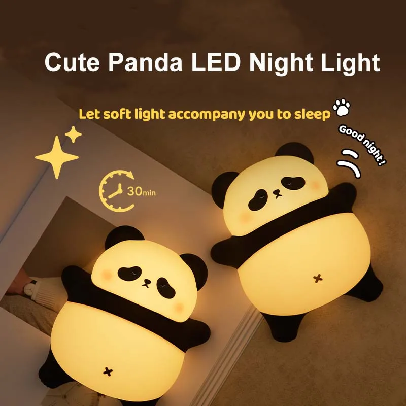 Mini-Panda-LED-Night-Light-Cute-Animal-Shaped-Bedside-Table-Lamp ...
