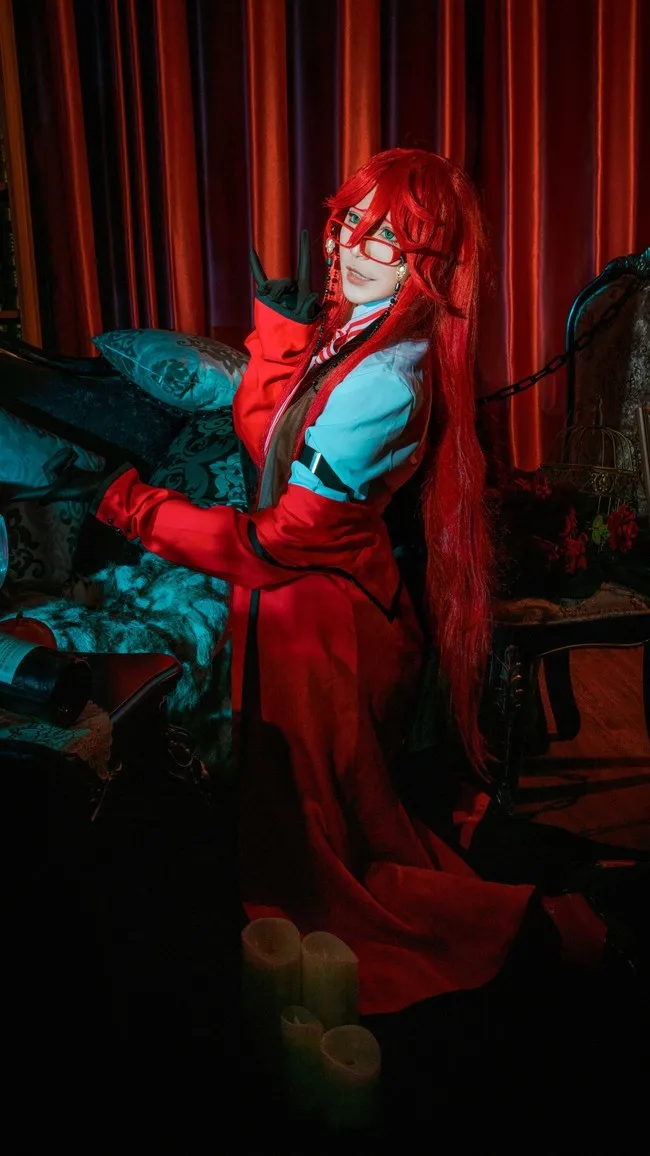 Kuroshitsuji Grell Cosplay