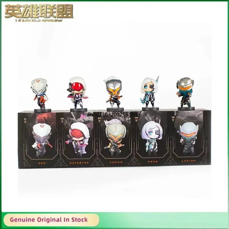 Original LOL League of Legends ZED KATARINA YASUO ASHE LUCIAN Mini ...