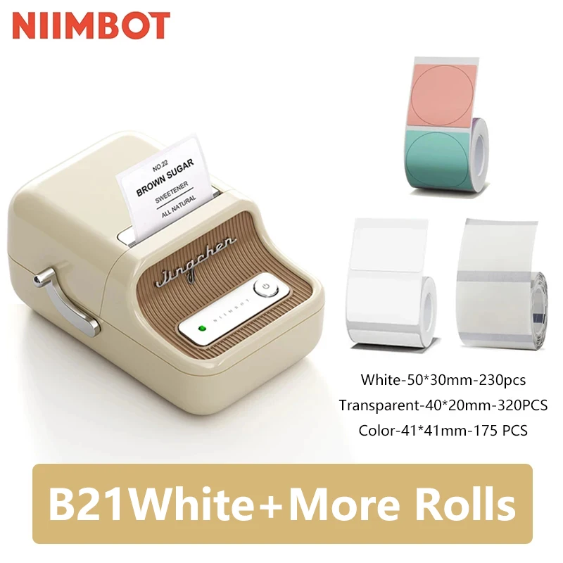 Niimbot-B21-Mini-Portable-Thermal-Label-Printer-Mini-Adhesive-Sticker ...