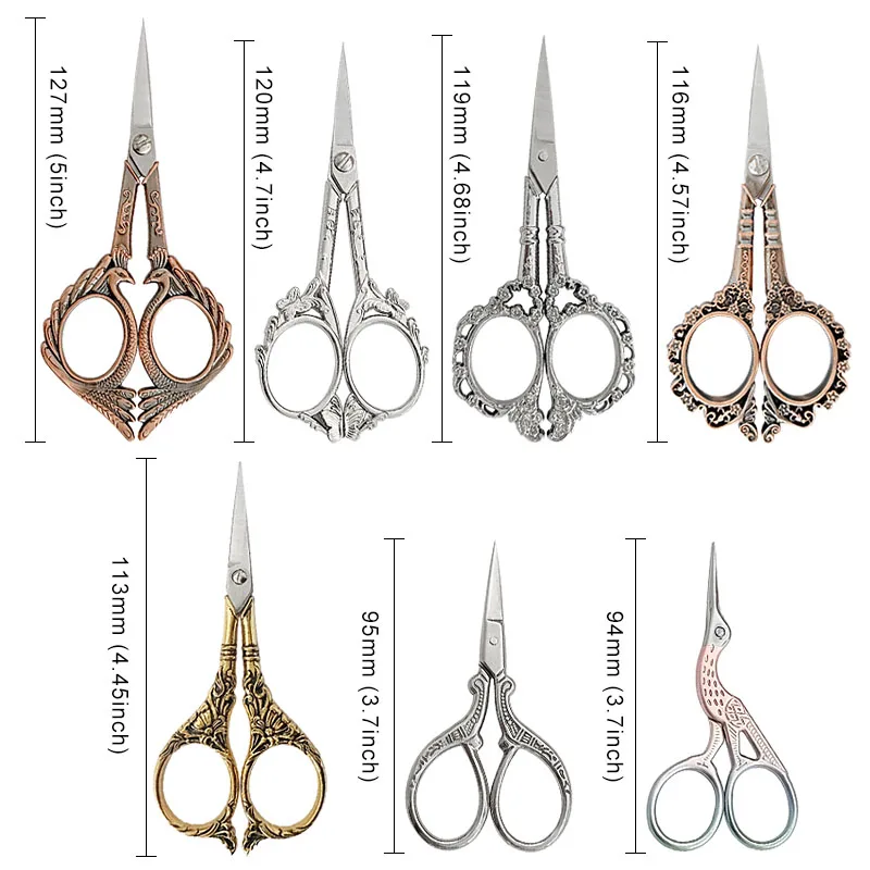 Vintage Scissors Drawing