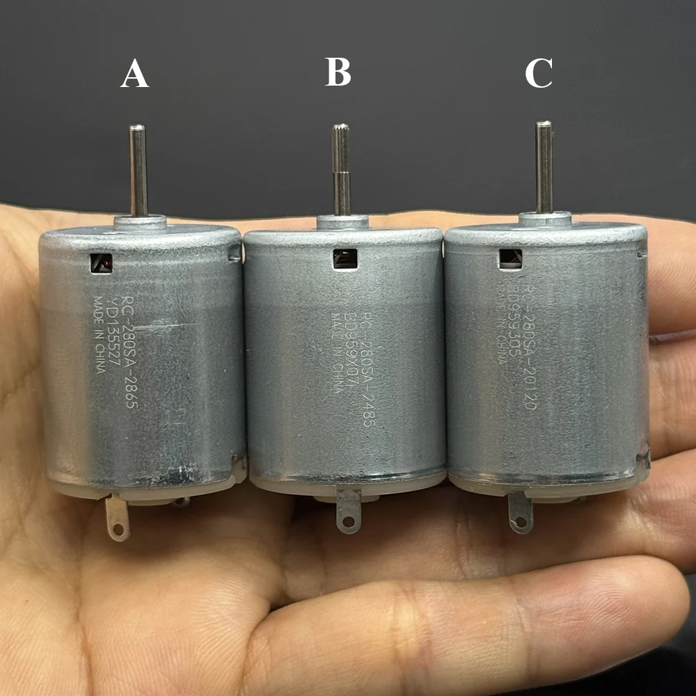 MABUCHI RC-280SA-2865/2485/20120 Carbon Brush Motor DC 6V 9V 12V High ...