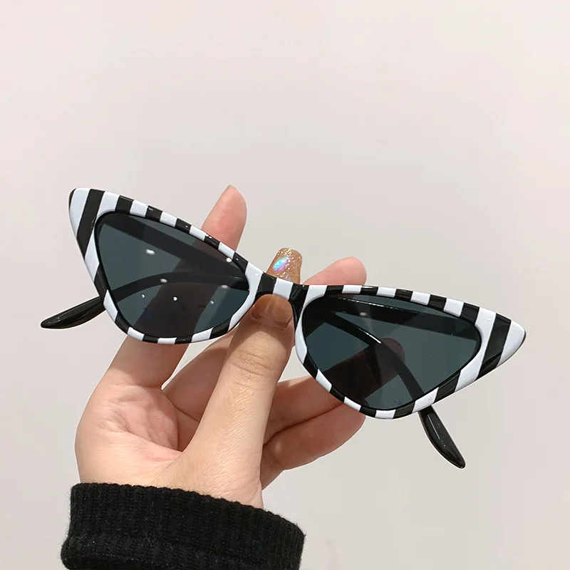 Vintage Triangle Cat Eye Sunglasses Women Fashion Trending Luxury Brand ...