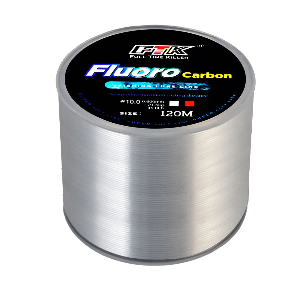 Fluorocarbon Revestimento Fishing Wire, Carbon Fiber Leader Line, Lure ...