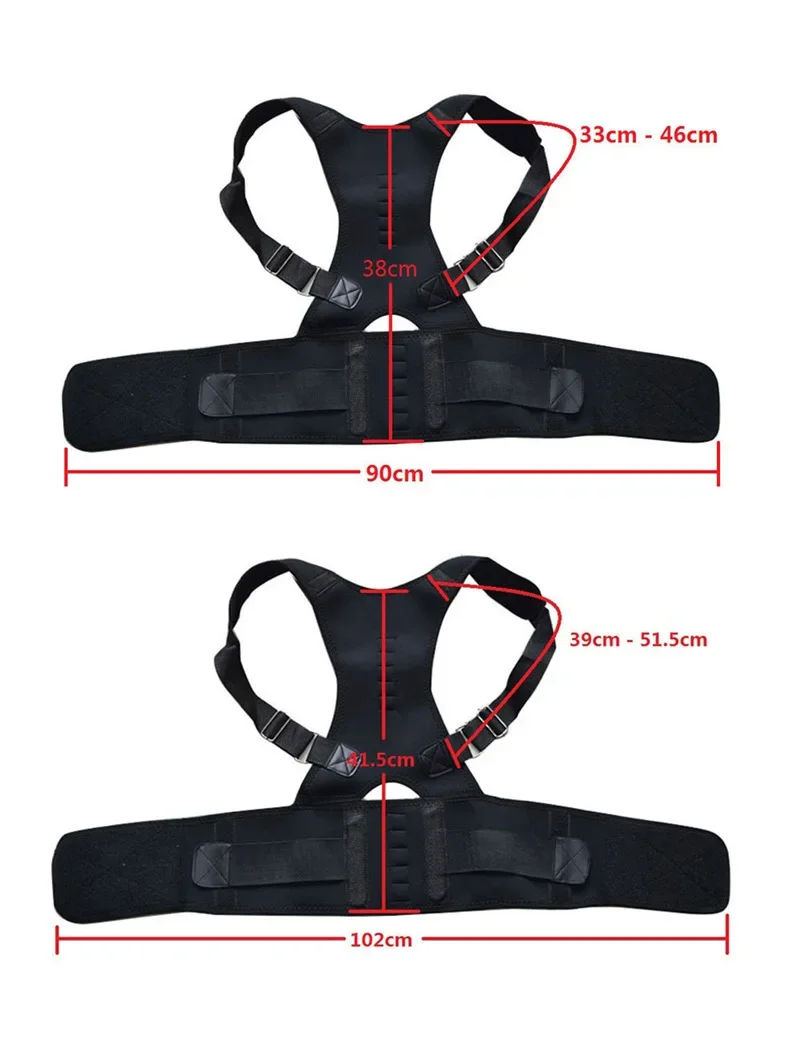 Premium Posture Corrector: Magnetic Corset Belt for Back Support ...