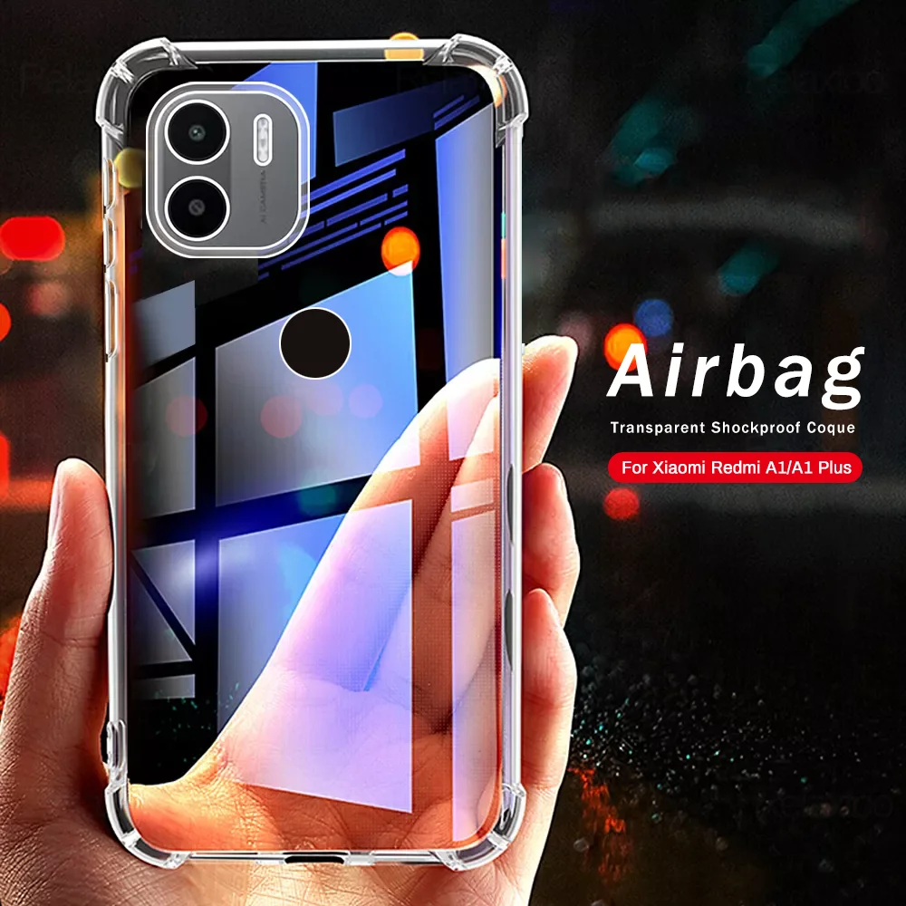 For Xiaomi Redmi A1 Case Redmy A1+ A 1 Plus Soft Clear Shockproof ...