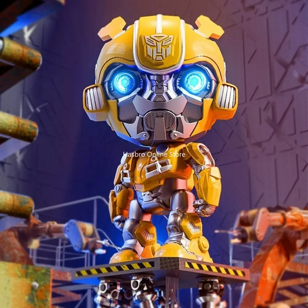 Hasbro-Transformers-Q-Version-Bumblebee-Optimus-Prime-with-Light-Sound ...