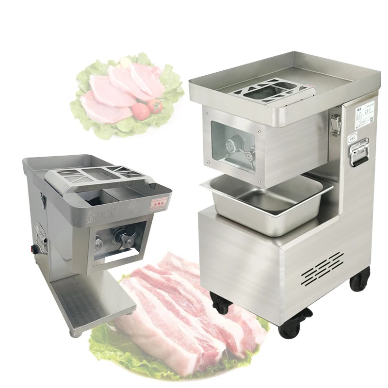 110V 220V Meat Slier For Pork Beef Mutton Chicken Breast Meat Slicing ...