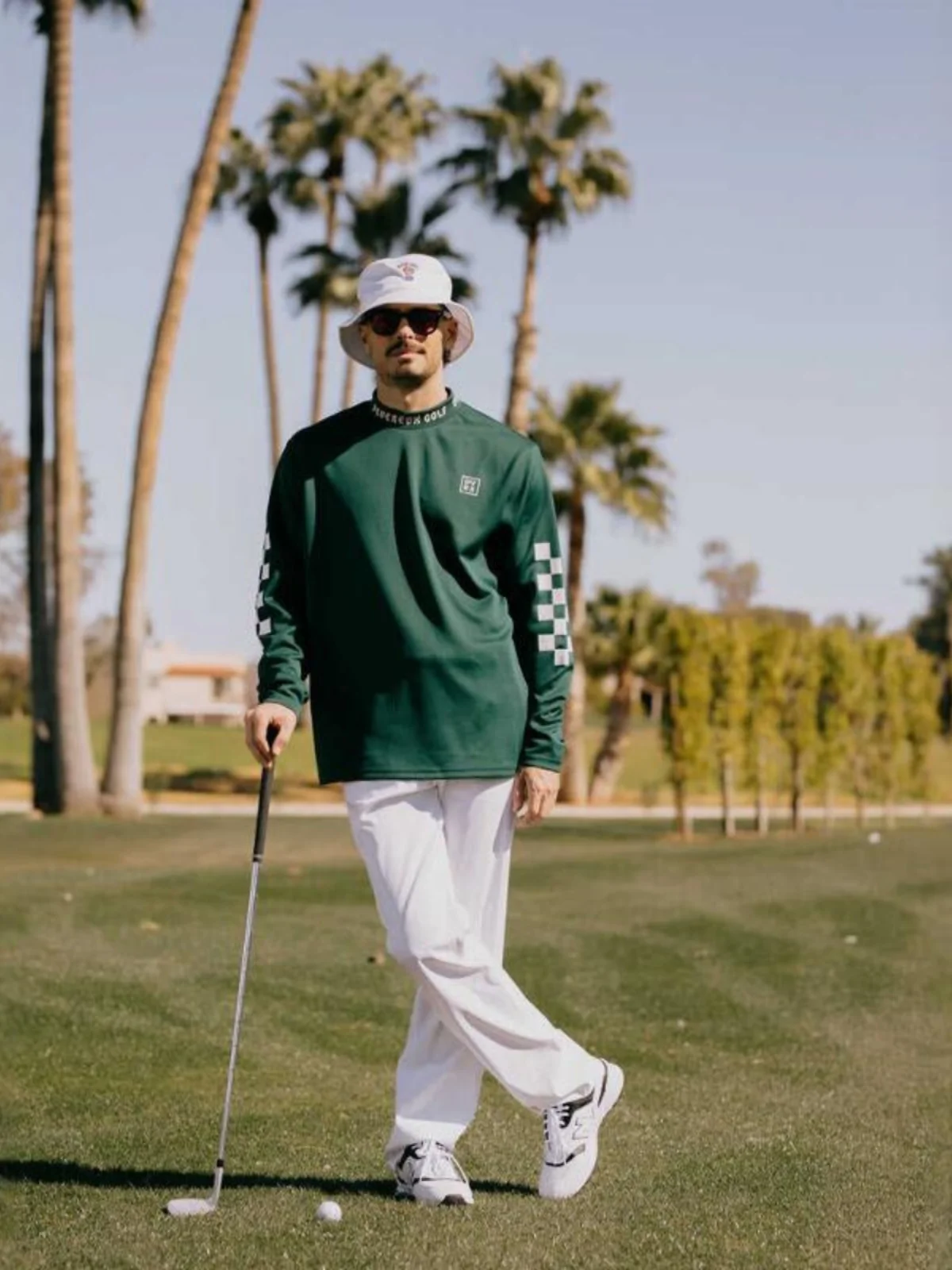 Devereux Golf Faionable New High Ne Long Sve Sweatirt Loose Breathable ...