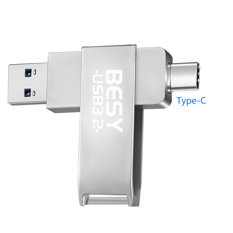 BESY-Pendrive-USB3-2-128-256-512-GB-High-speed-Type-C-Flash-Drive ...
