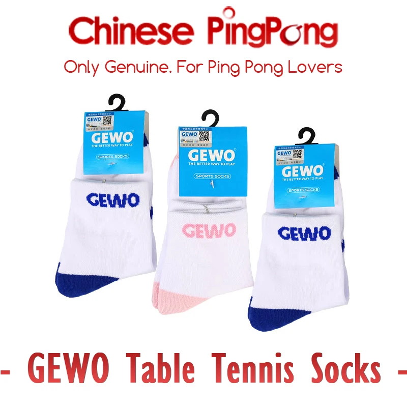 Original-GEWO-Professional-Table-Tennis-Socks-Comfortable-Ping-Pong ...