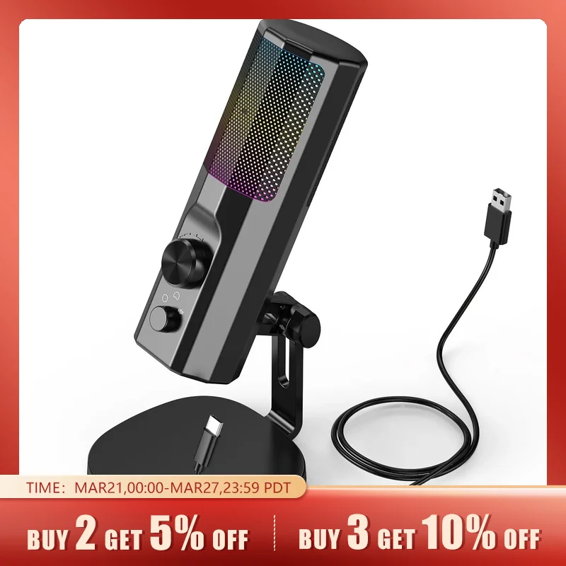 ENC-Noise-Cancelling-Micrphone-with-RGB-LED-Light-USB-Gaming-Desktop ...
