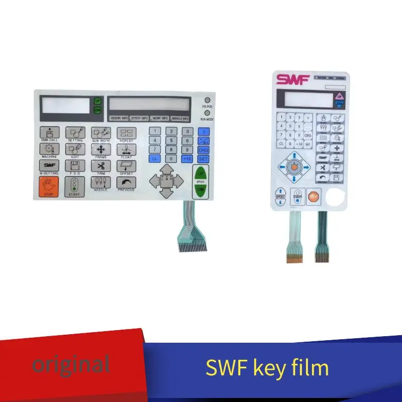 Piezas originales de la máquina de bordado SWF, cabezal de operación de película, cabezal de ...