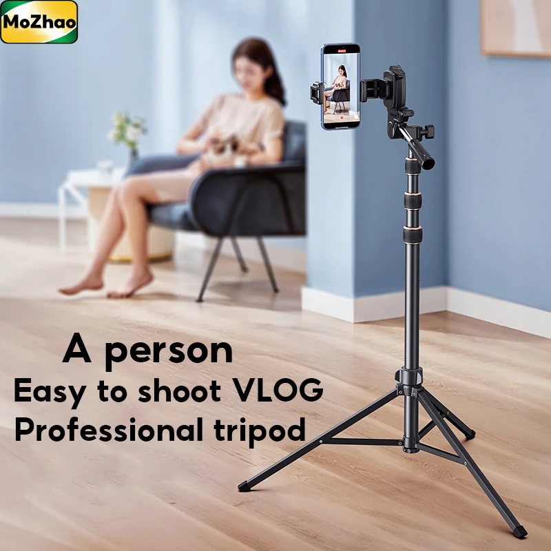 MoZhao-Outdoor-Follow-up-Phone-Stand-360-Rotation-Photography-SLR ...