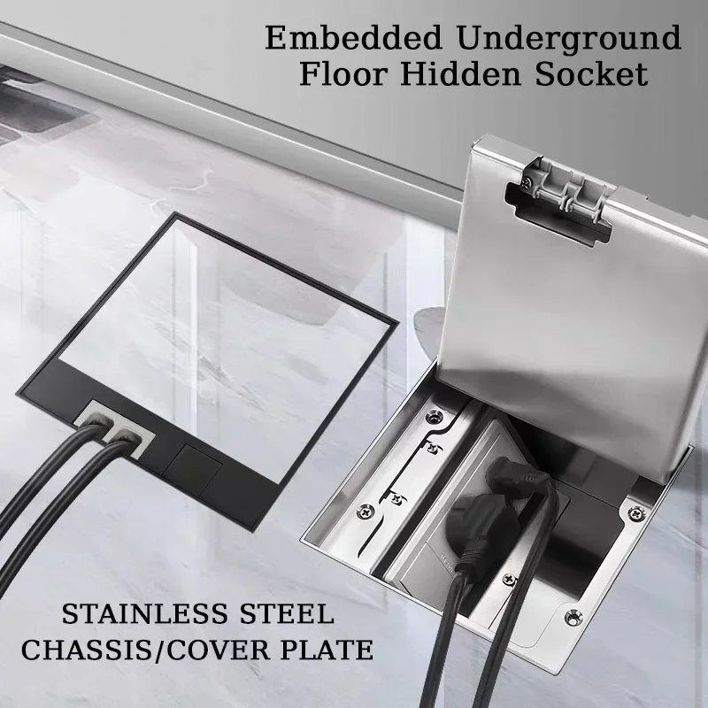 Floor-socket-for-home-appliances-USB-EU-fr-BR-IL-it-Korea-stainless ...