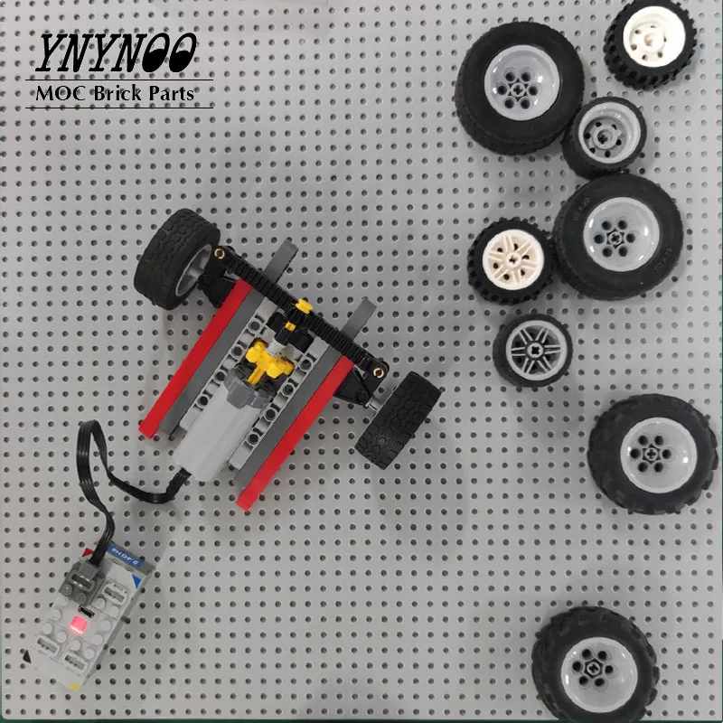 Moc Technical Car Drive Front Suspension Steering System Building ...
