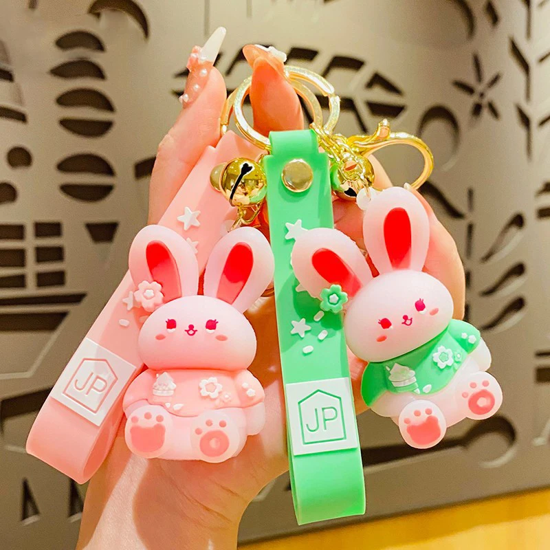 Jellycat Keychain Rubber Ornaments Gifts Women Men Cute Charm Bag ...