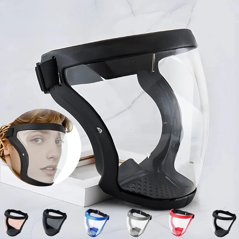 Full-Face-Transparent-Protective-Mask-Dust-proof-Anti-fog-Head-Cover ...