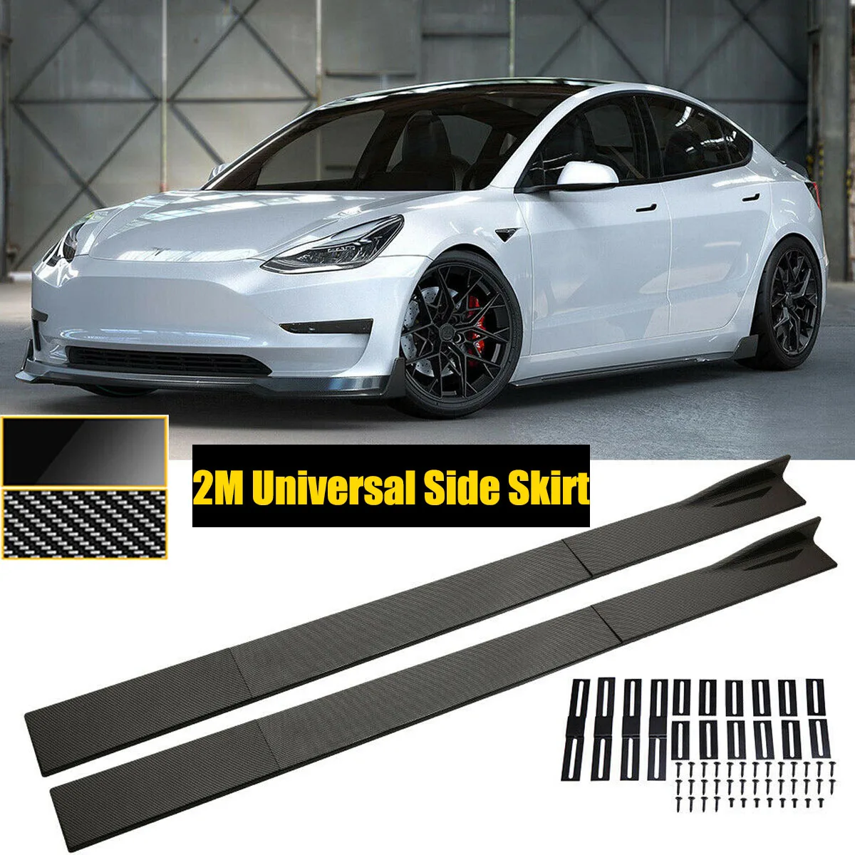 2M-Side-Skirt-Extension-Universal-For-Tesla-Model-3-Model-Y-Model-S ...