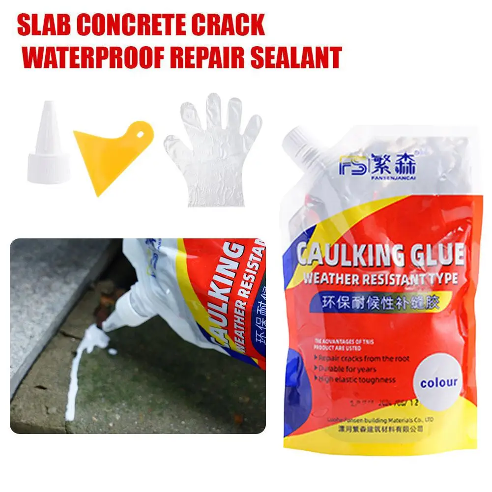 Slab-Concrete-Crack-Waterproof-Repair-Sealant-Caulk-Roofing-Plugging ...