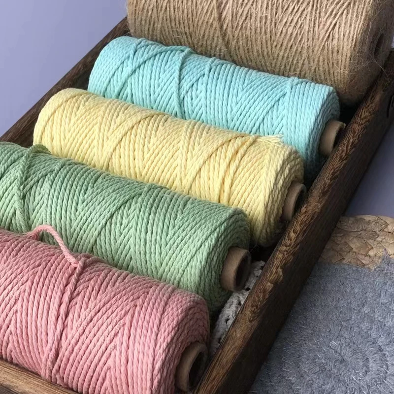 Cotton Cording Macrame | Thin Macrame Cord Projects | Buy Macrame Cord ...