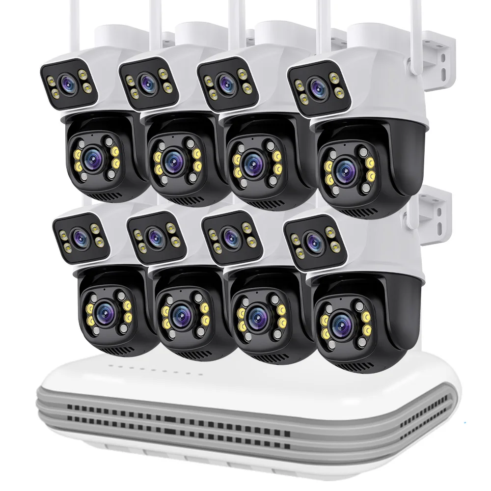 8PCS-Wifi-Surveillance-Cameras-System-8CH-Mini-NVR-4K-Waterproof ...