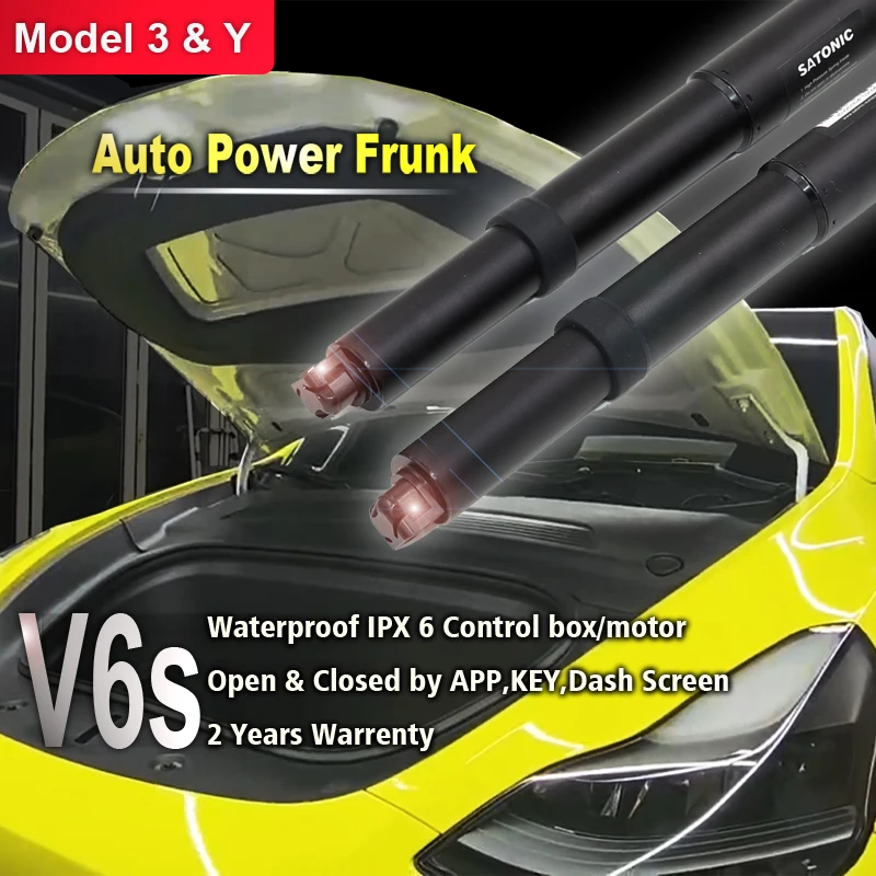 Model 3 Y Auto Power Frunk Modified Automatic Lifting Electronic Front ...