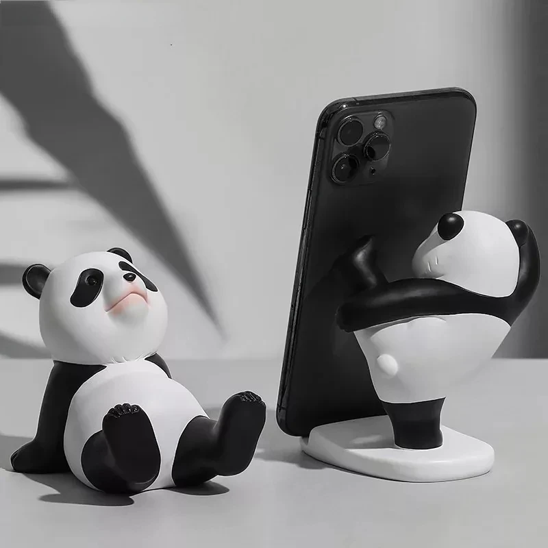 Panda-Figurines-For-Interior-Universal-Cell-Mobile-Phone-Stand-Holder ...