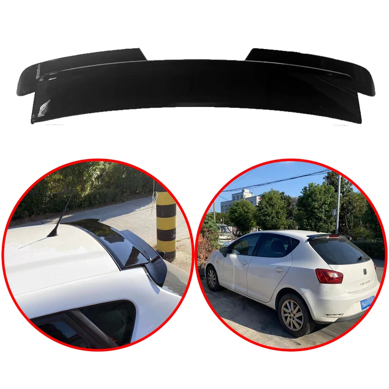 For Seat Ibiza 2008 - 2017 Cupra St. 3 Doors/ 5 Doors Abs Roof Spoiler ...