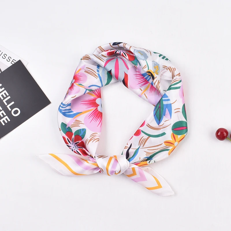 Plant-Flower-Women-s-70-Square-Scarf-Small-Silk-Scarf-Sun-Protection ...