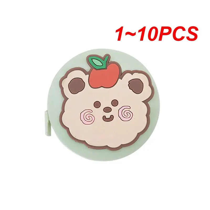 1-10PCS-Double-Scale-Body-Sewing-Flexible-Ruler-Portable-Pull-Ring ...