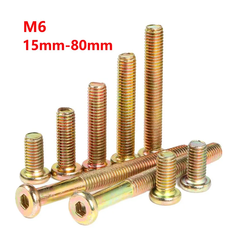 M6-Zinc-Plated-Hex-Drive-Allen-Socket-Cap-Furniture-Screws-Metric ...