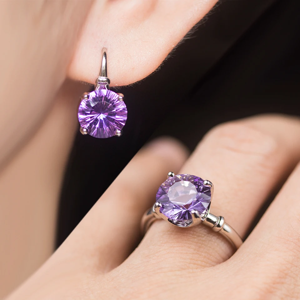 Amethyst Jewelry Sets