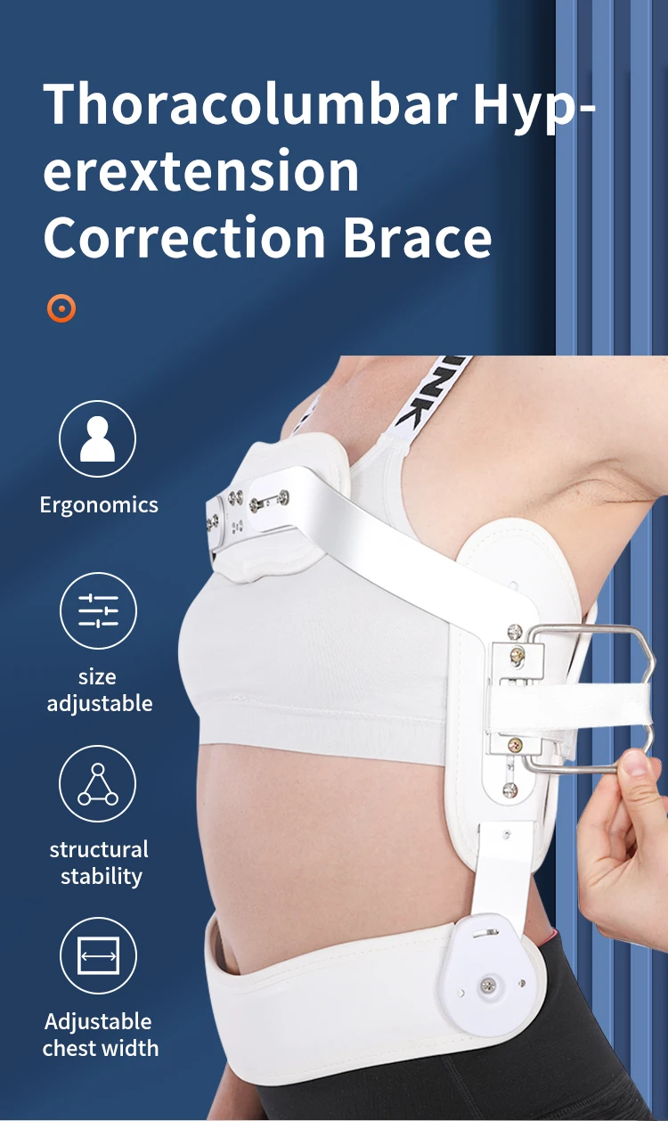 Spinal Hyperextension Corrector Frame-style Thoracic Spine Support ...