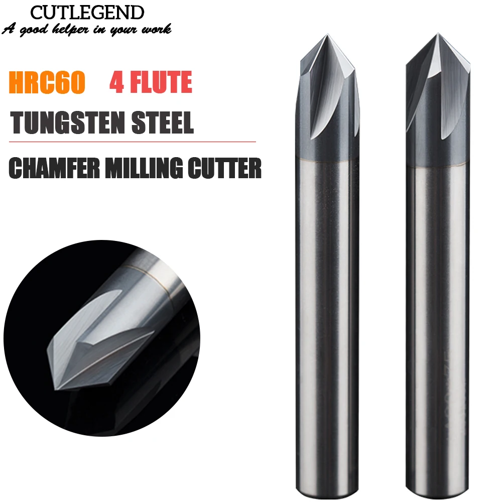 HRC60-Chamfer-Milling-Cutter-90-Degree-4-Flutes-Carbide-Corner ...