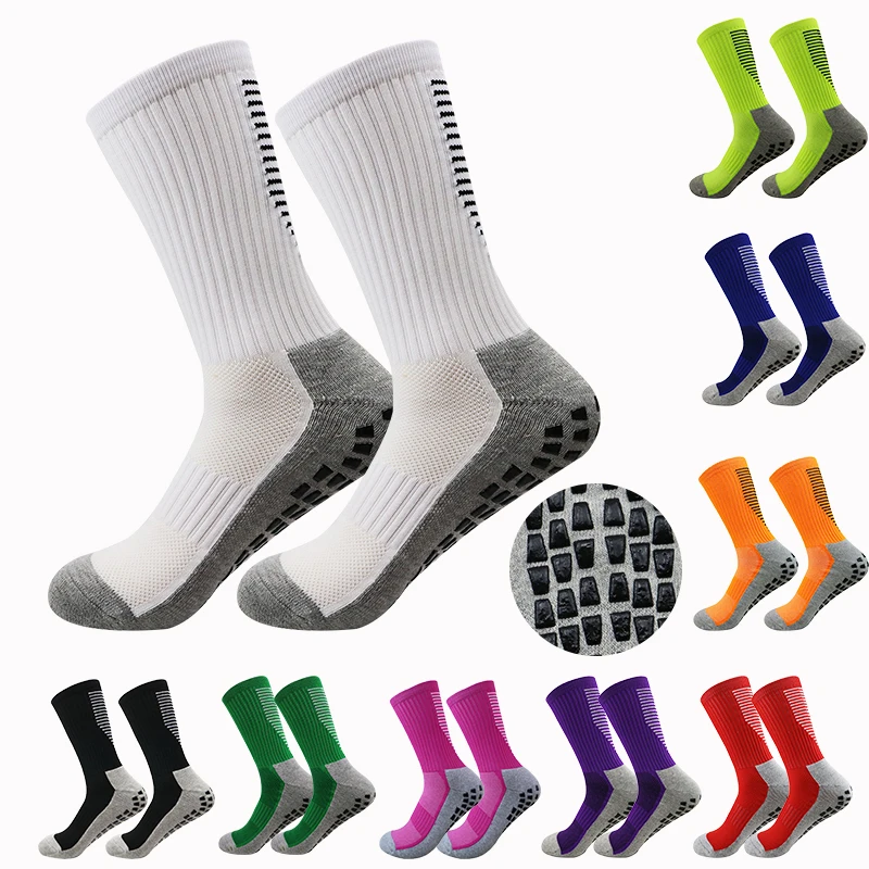 New-Football-Socks-Men-and-Women-Sports-Socks-Non-slip-Silicone-Bottom ...