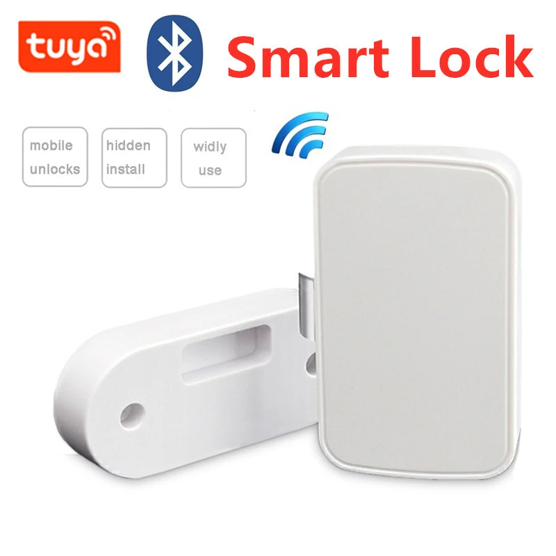 Tuya Smart Drawer Lock Bluetooth-compatible Keyless File Cabinet smart ...