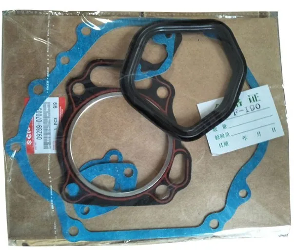 190F FULL GASKET SET CHINESE 192F 4 CYCLE ENGINE CARB MUFFLER CYLINDER ...