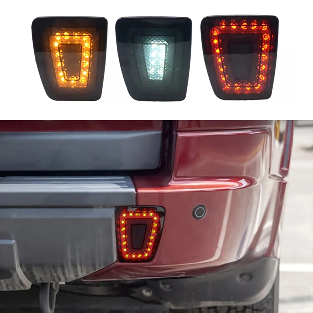 Rear-Bumper-Lights-Assembly-Reversing-Light-Multifunctional-Rear-Fog ...