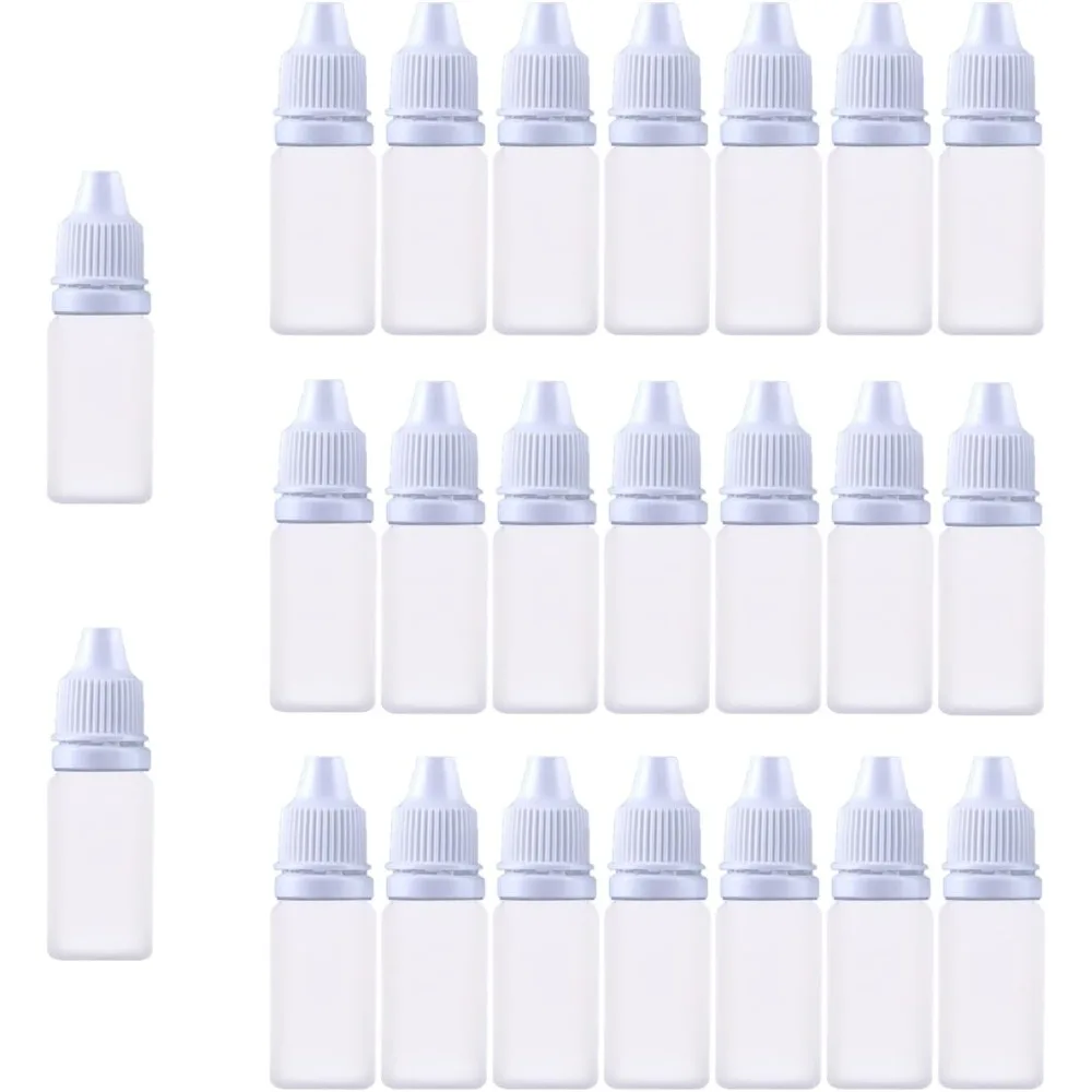 30Pcs 5/10/20/30/50ml Empty Plastic Squeezable Eye Dropper Bottle ...