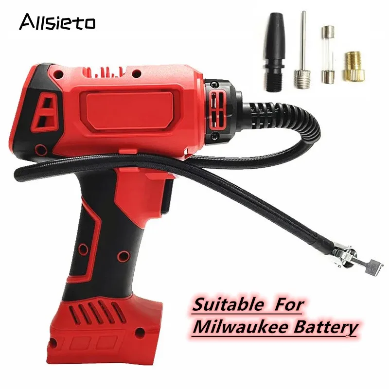Suitable Milwaukee 18V Battery Air Compressor Automatic Tire Inflator ...