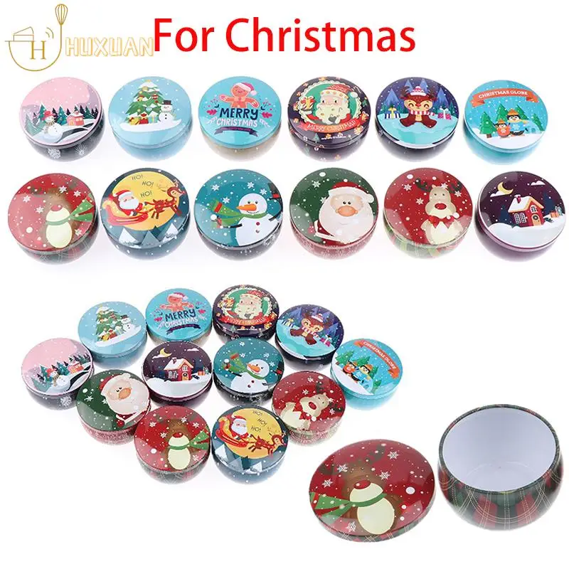 1PCS-Tinplate-Round-Candy-Tin-Can-Candle-Jars-With-Lid-Candle-Container ...