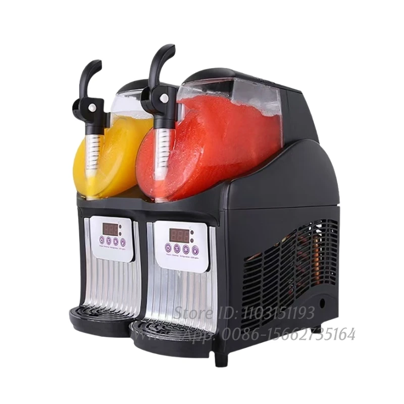 Automatic 5L Home Snow Melt Ice Slush Machine 8 In 1 Frozen Drink Maker ...