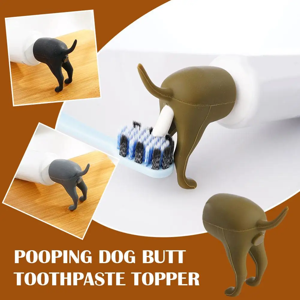 Funny-Dog-Ass-Pooping-Creme-Dental-Topper-para-Crian-as-e-Adultos ...
