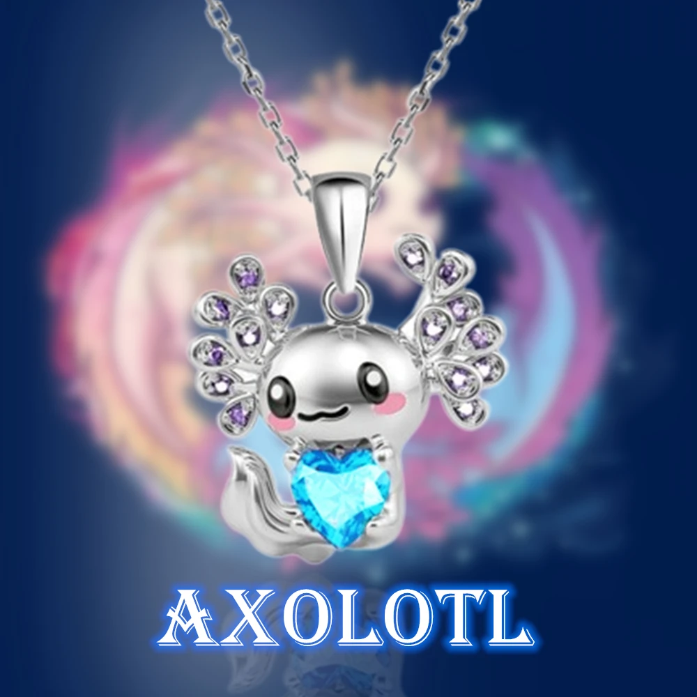 Cute-Axolotl-Cartoon-Pendant-Necklace-Lady-s-Fashion-Lady-Animal ...